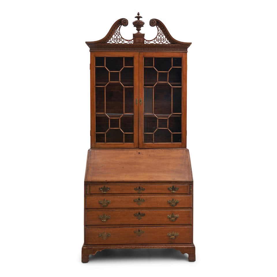 Georgian-style Maple Secretary Bookcase - Jun 08, 2025 | Bonhams In Ma