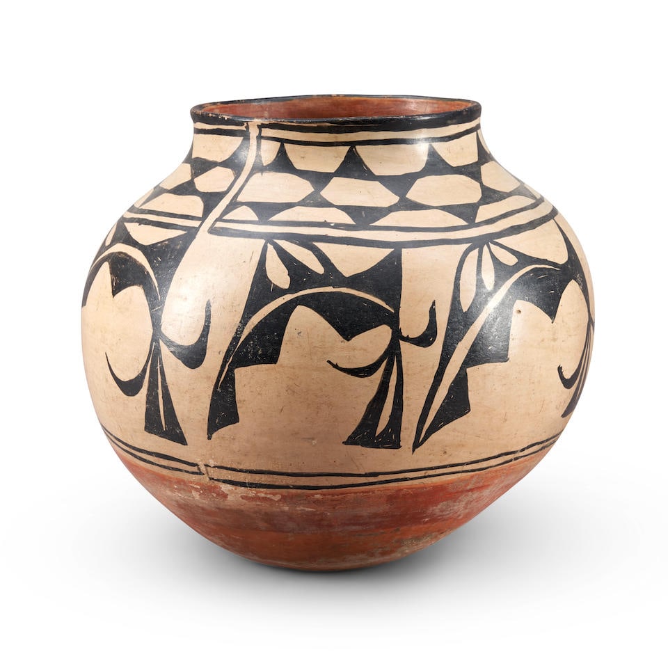 Large Colima Redware Jar Fascinating Form!
