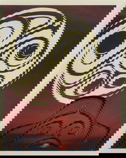 Connie Dickens Serigraph, 'rising Moon & Setting Sun' Connie Dickens ...