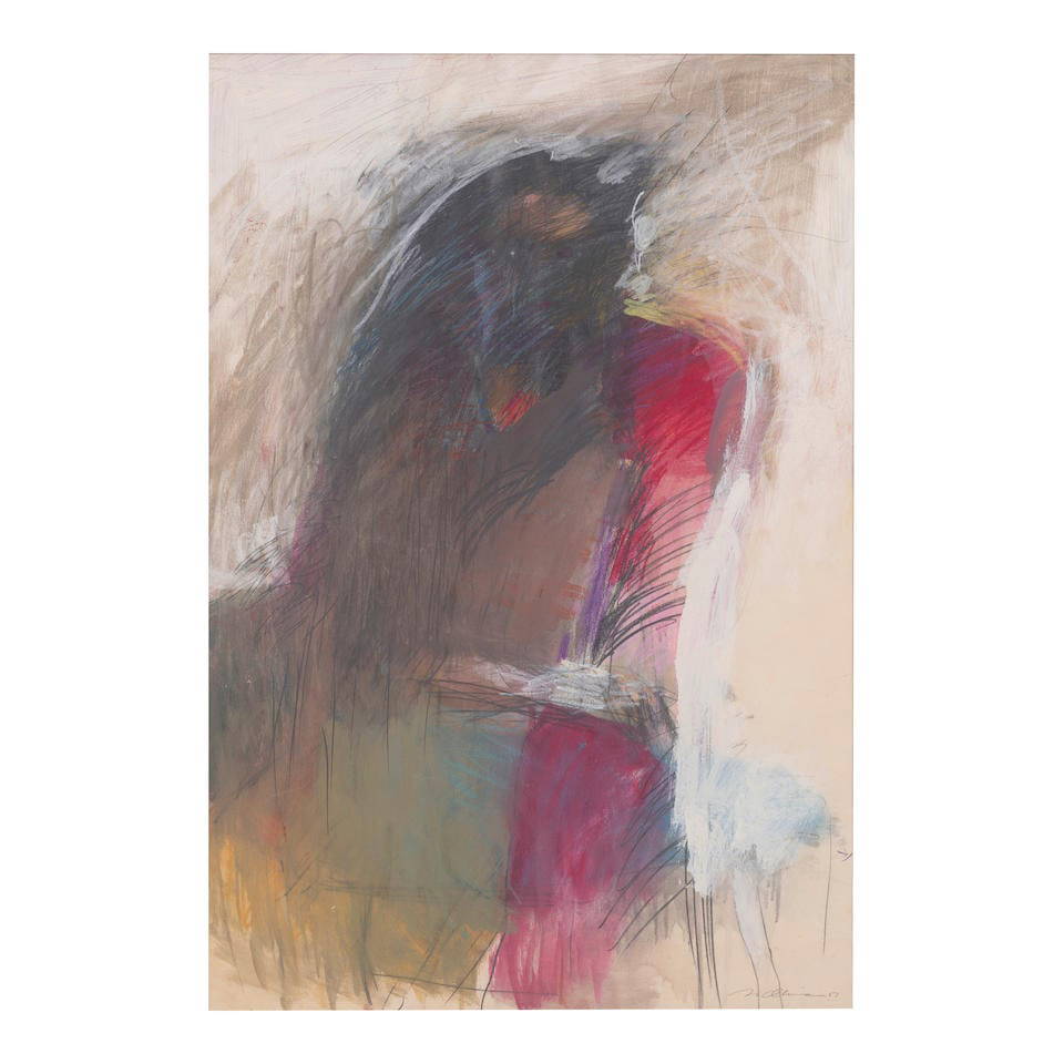 Nathan Oliveira (1928-2010) Woman In Armchair, 1957 Auction