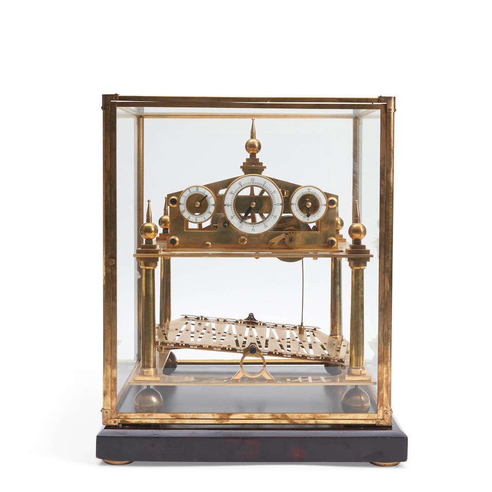A Contemporary Congreve Rolling Ball Clock, 20th Century, Auction