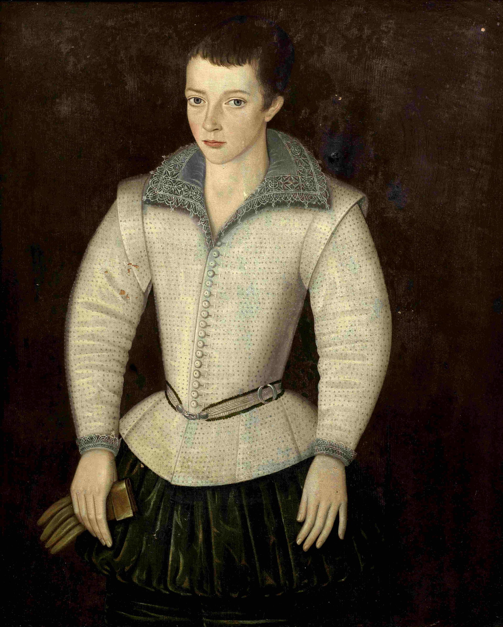 Circle Of Hieronymus Custodis (antwerp ?-circa 1593 London) Portrait Of ...