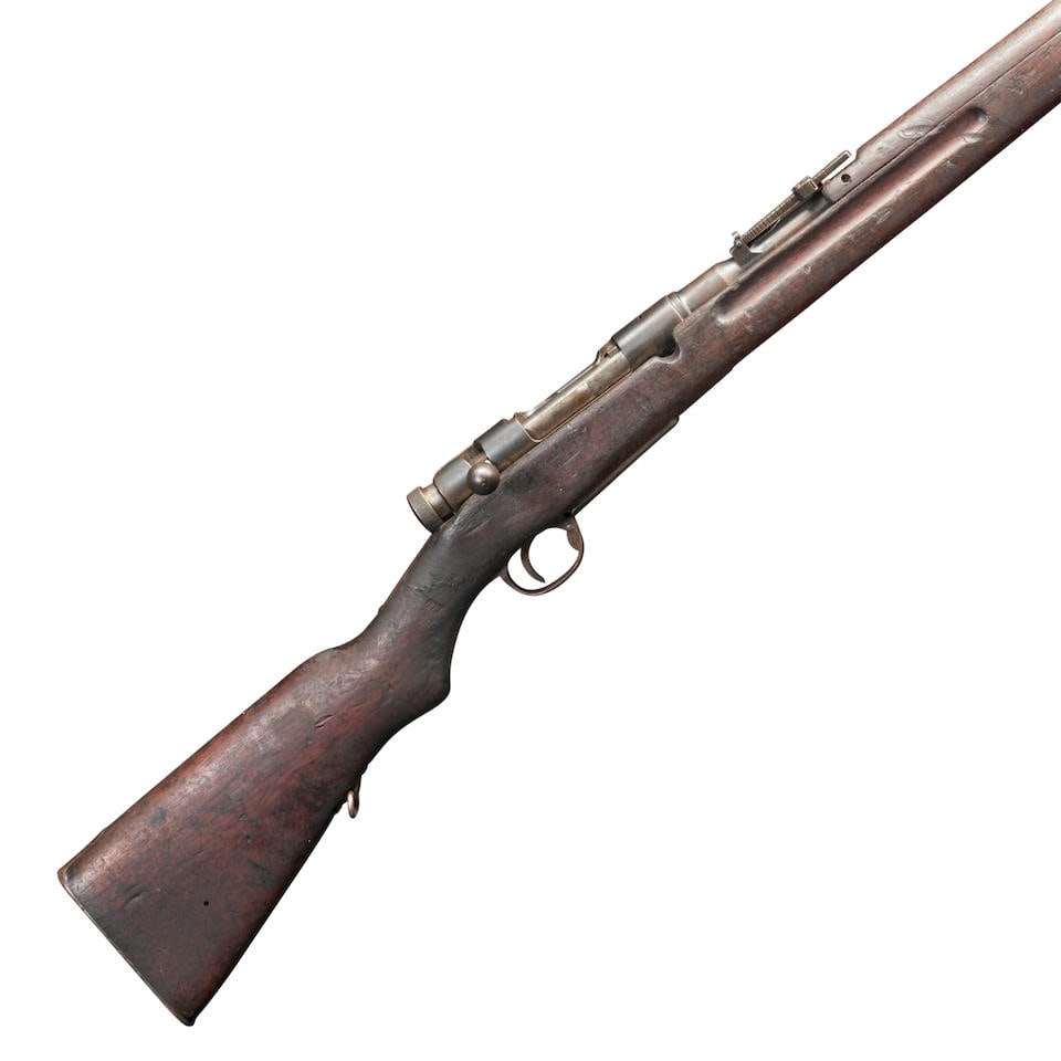 A Japanese Type 38 Bolt Action Rifle, Curio Or Relic Firearm Auction