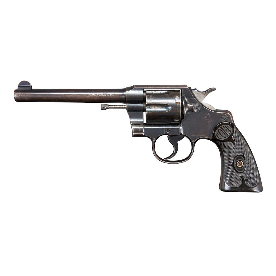 A Colt Army Special 38 Double Action Revolver, Curio Or Relic Firearm ...