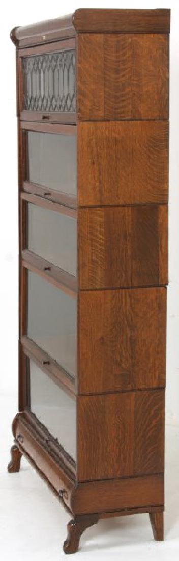 Oak Lundstrom Stacking Sectional Bookcase