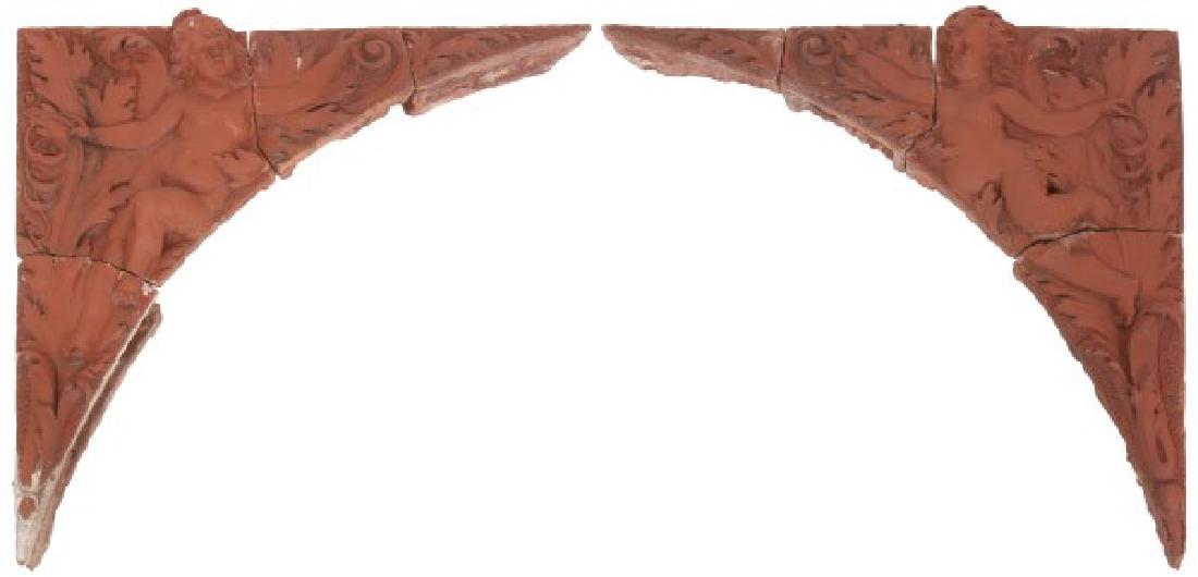 Relief Decorated Architectural Terra Cotta Arch