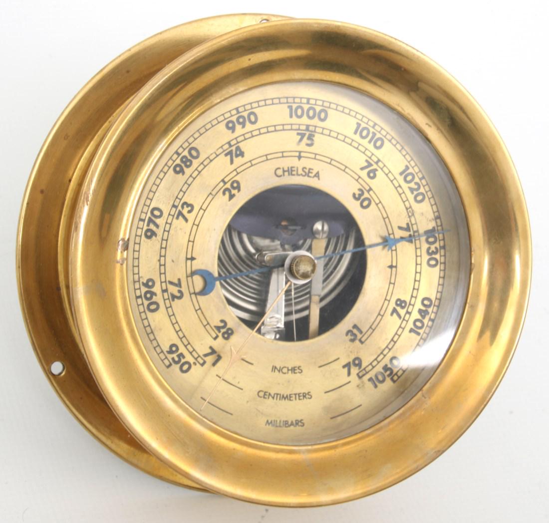 Chelsea Aneroid Marine Barometer