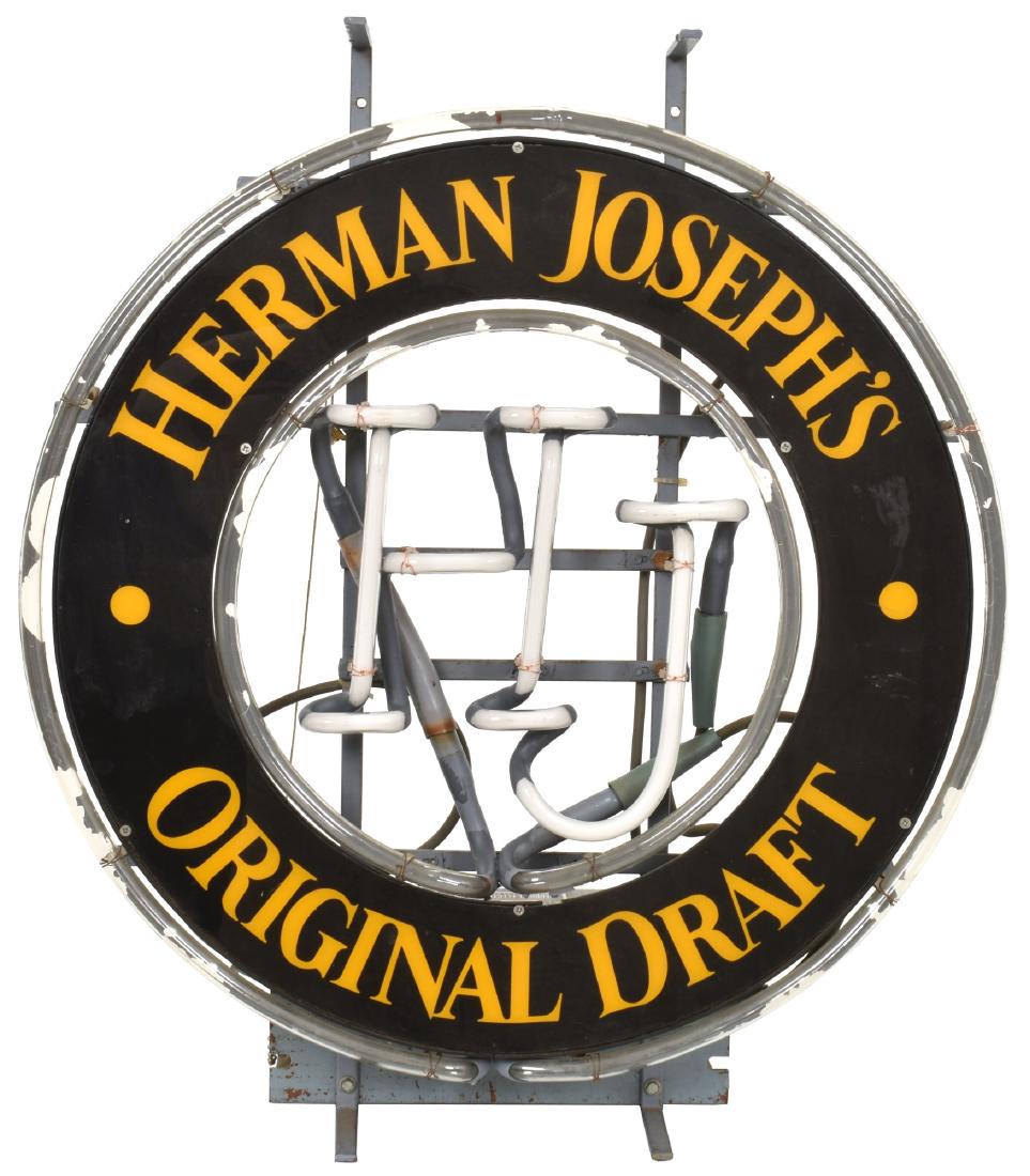 Herman Joseph's Original Draft Neon Sign