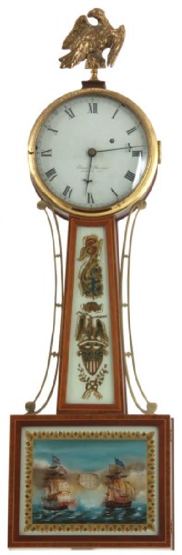Elmer O. Stennes Banjo Clock