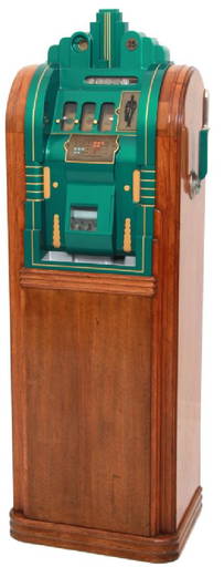 Mills Extraordinary Club Bell Console Slot Machine