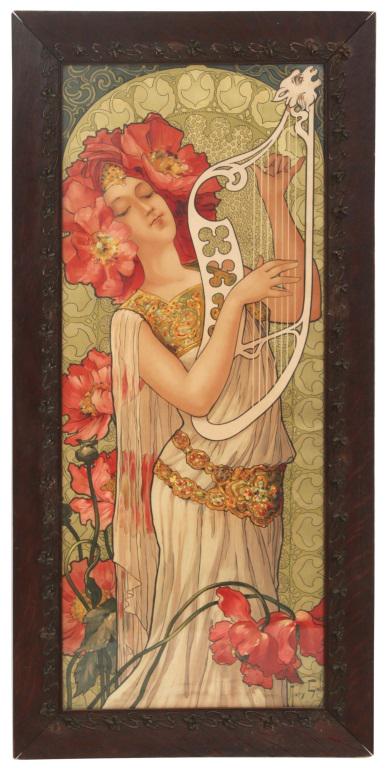 Mary Golay (British, 1869-1944), "The Harp" - Nov 02, 2019 | Fontaine's ...