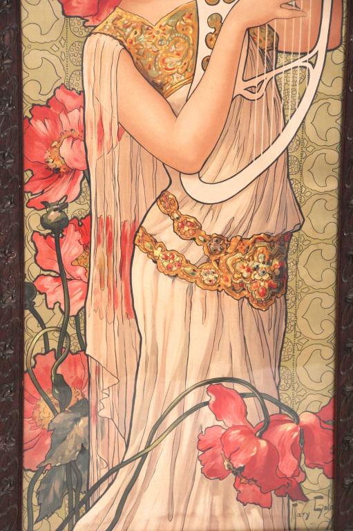 Mary Golay (British, 1869-1944), "The Harp" - Nov 02, 2019 | Fontaine's ...