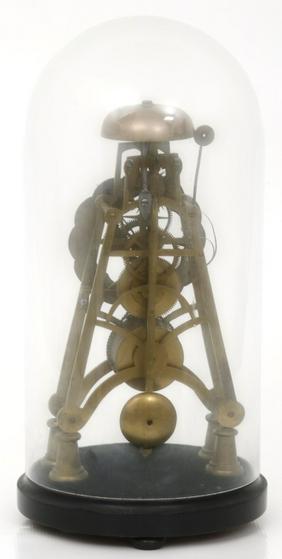 English Fusee Spring Driven Skeleton Clock Price Guide