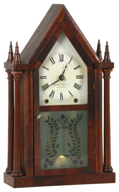 Brewster & Ingrahams Gothic Steeple Mantle Clock Price Guide