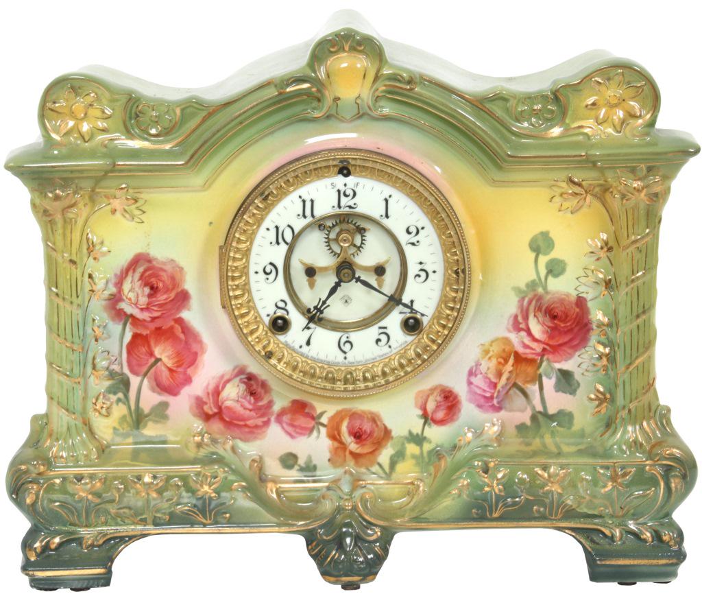 Royal Bonn "La Palma" Mantle Clock - Mar 07, 2020 | Fontaine's Auction ...