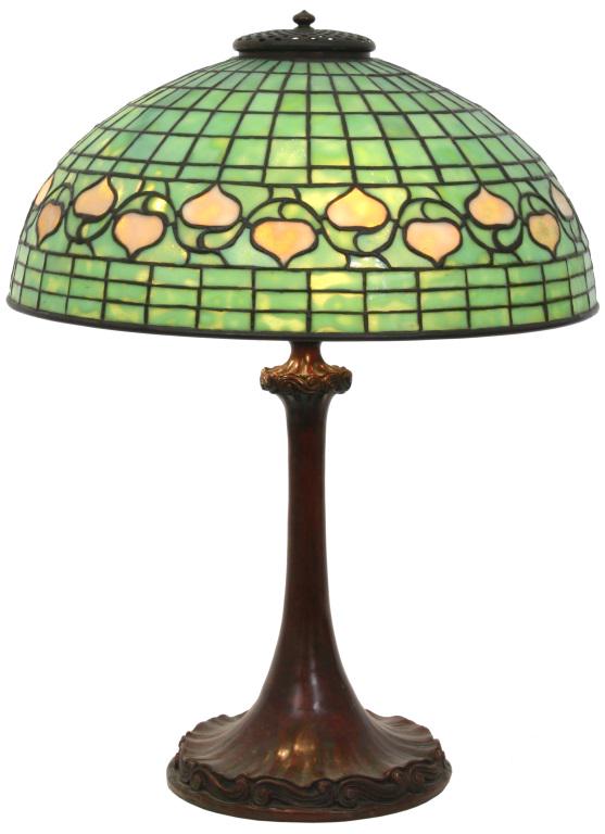Tiffany Studios Acorn Table Lamp
