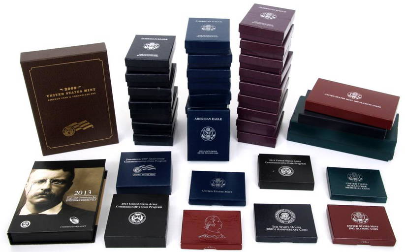 39 American Commemorative Coin Sets & Singles