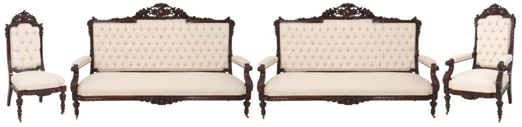 Alexander Roux Four-Piece Parlor Set - Jan 23, 2021 | Fontaine's ...