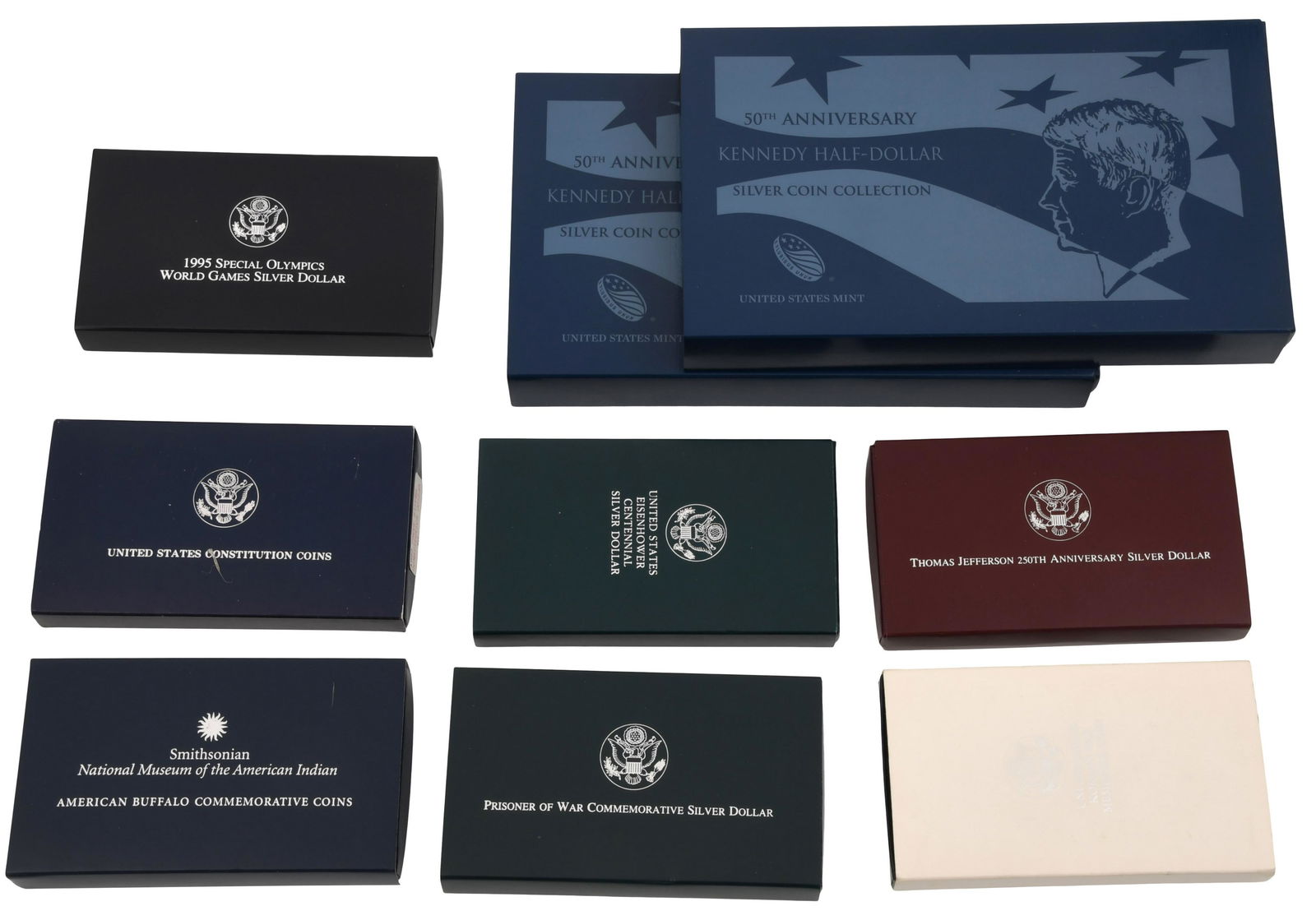 Lot Of American Silver Commemorative Coins & Sets