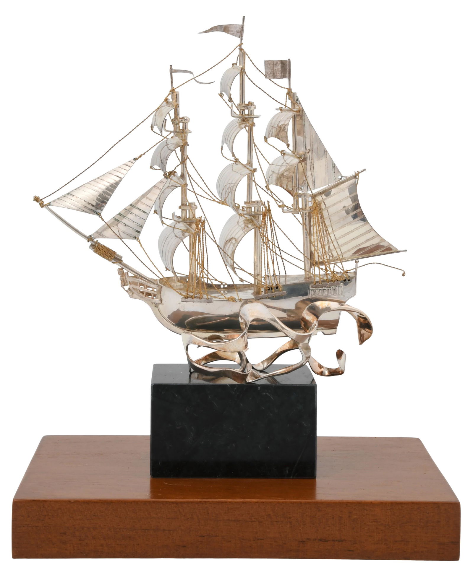 Cartier Sterling Silver Sailing Ship