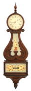 Attributed to Aaron Willard Jr. (1783-1864), Lyre Banjo Clock, Boston ...