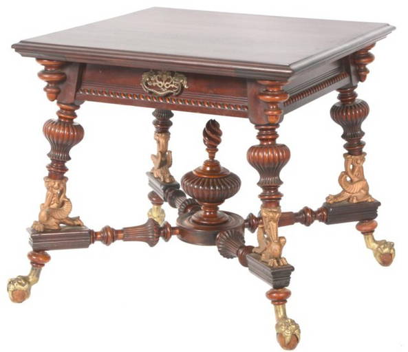 Mahogany Merklin Parlor Table