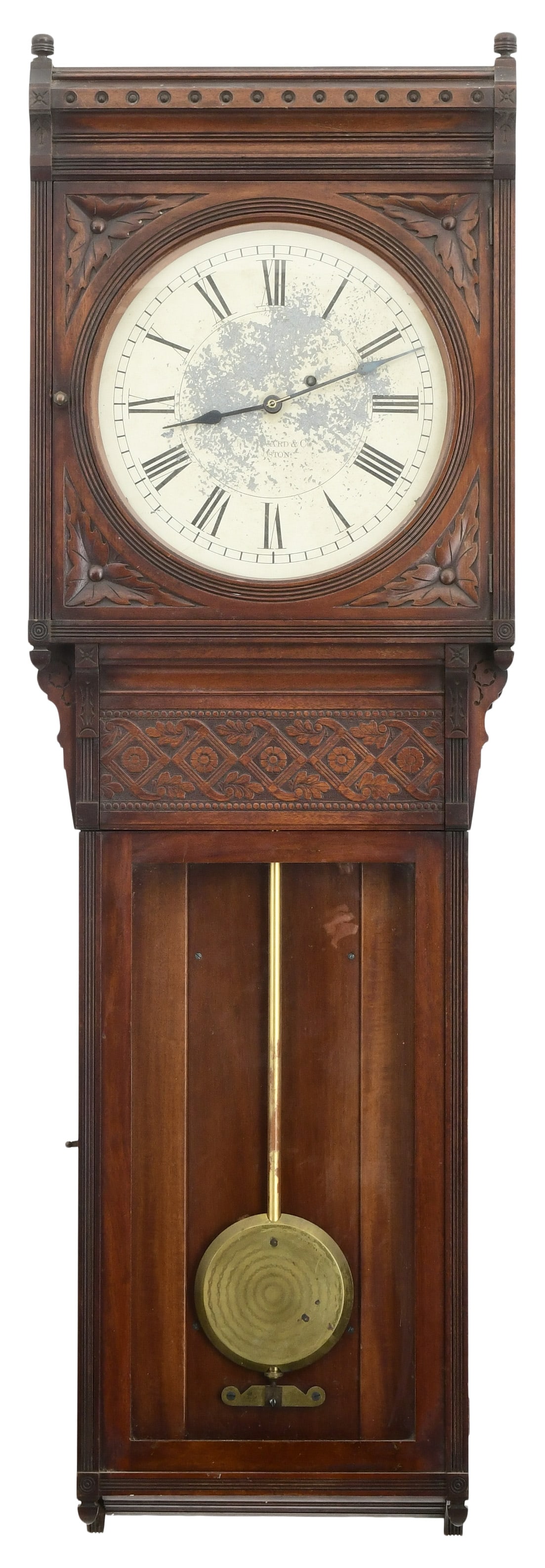 E. Howard & Co. "regulator No. 85" Wall Clock Auction