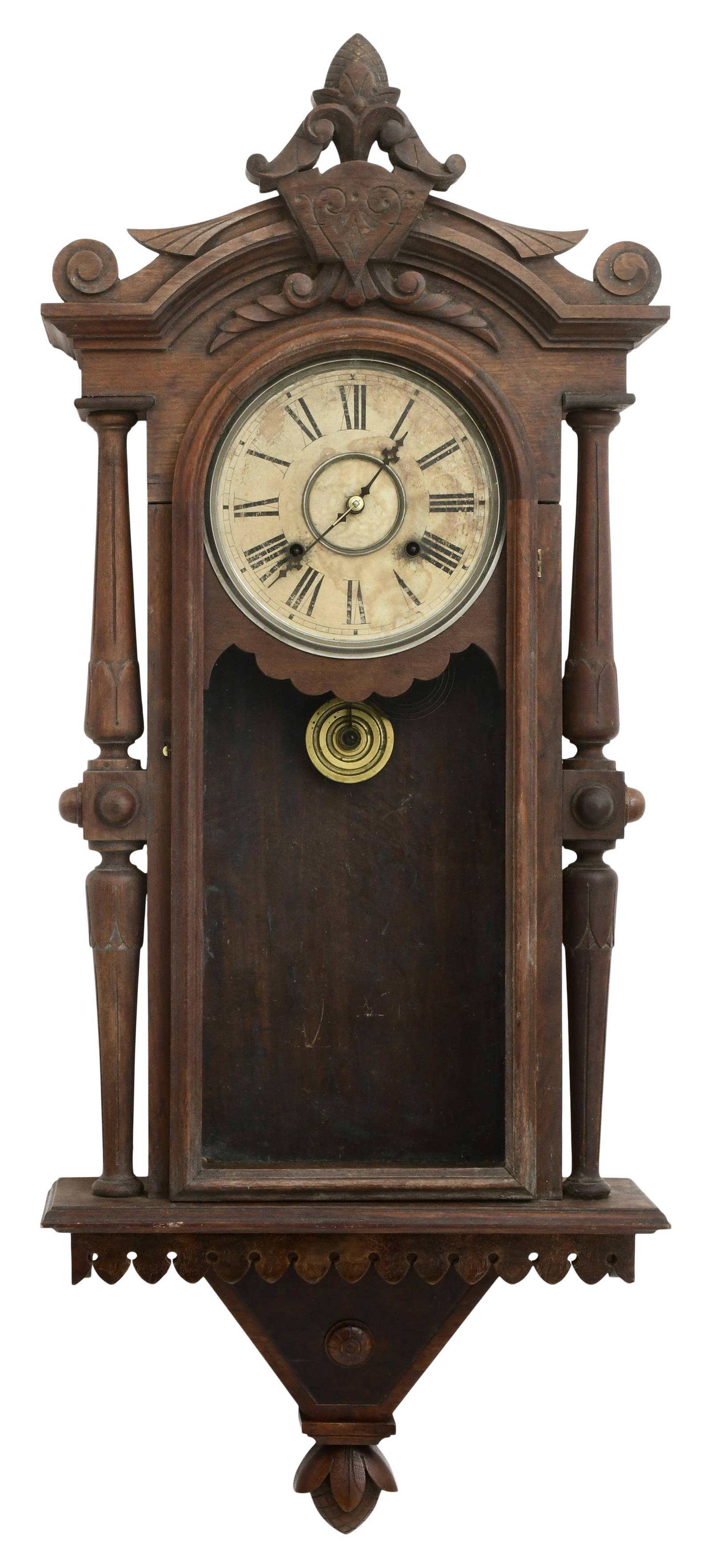F. Kroeber Clock Co. "regulator No. 30" Wall Clock Auction