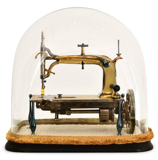 Prototype Sewing Machine With Dome, Fairfield's Patent, 1867