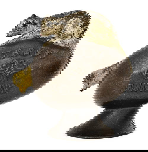 American Cast Iron "tabby Bank" Mechanical Bank