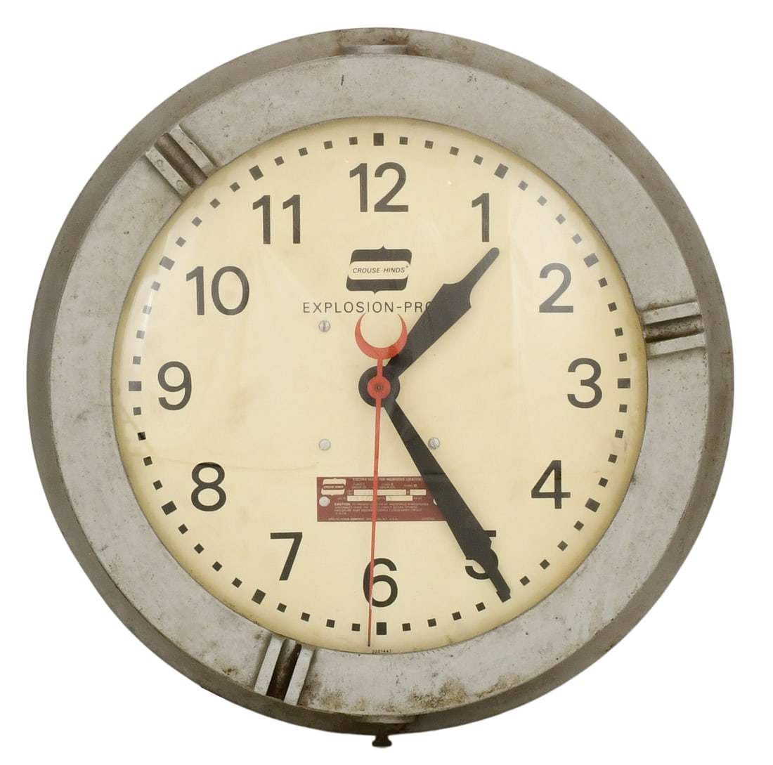 Crouse-hinds Explosion-proof Clock Auction