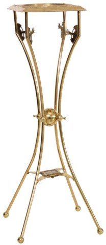 Fancy Brass Plant Stand