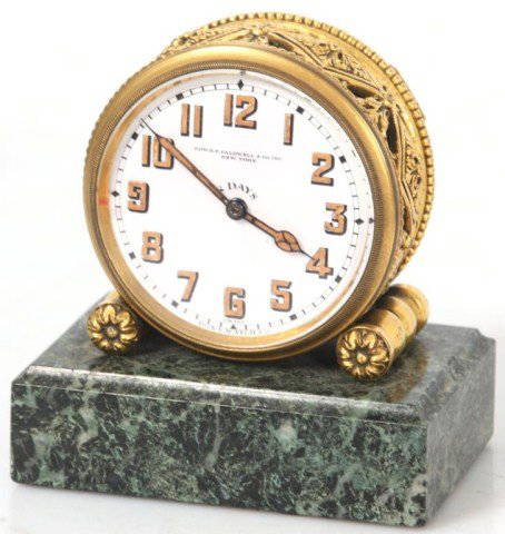 Doxa Watch Co. 8 Day Desk Clock