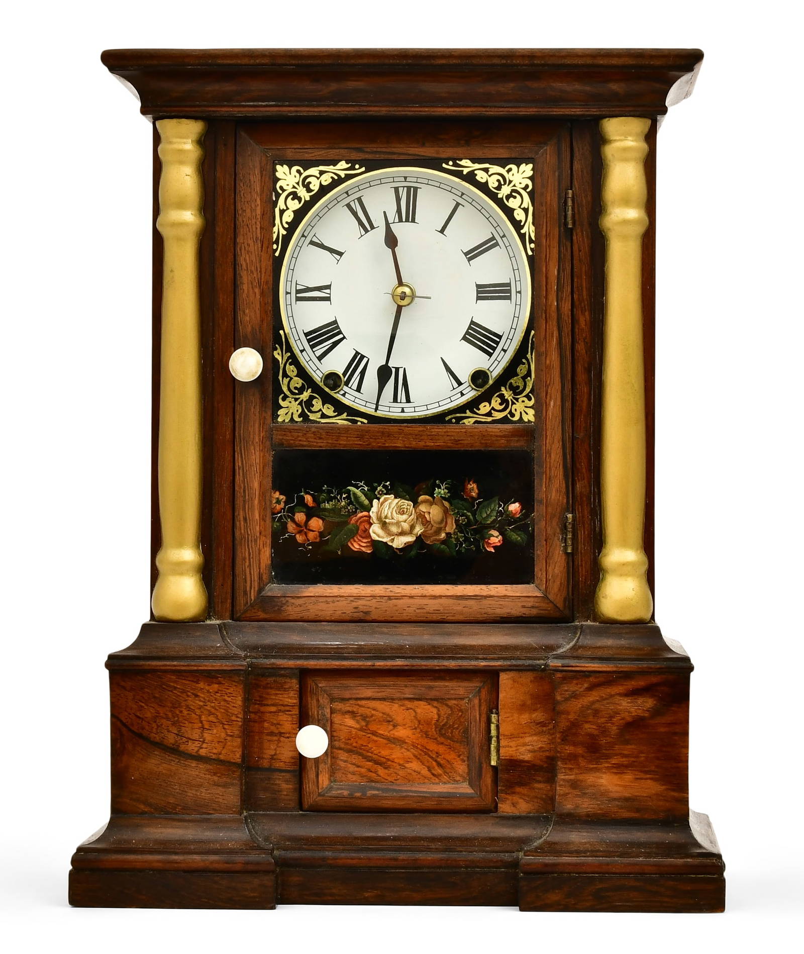 Atkins Clock Co. "london" Fusee Mantel Clock Auction
