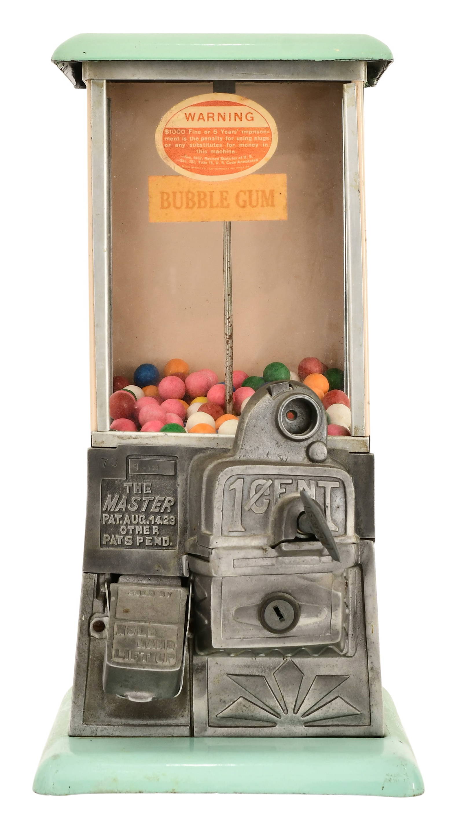The Master 1-cent Gumball Machine Auction