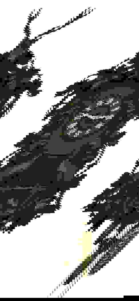 Emilian Wehrle (german, 1832-1896), Black Forest Seven-horn Trumpeter ...