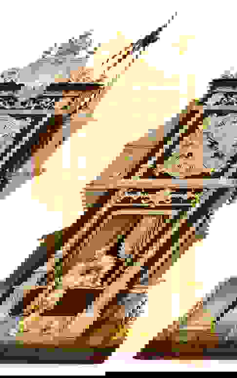 French Gilt Bronze-mounted "romeo & Juliet" Table Clock Auction