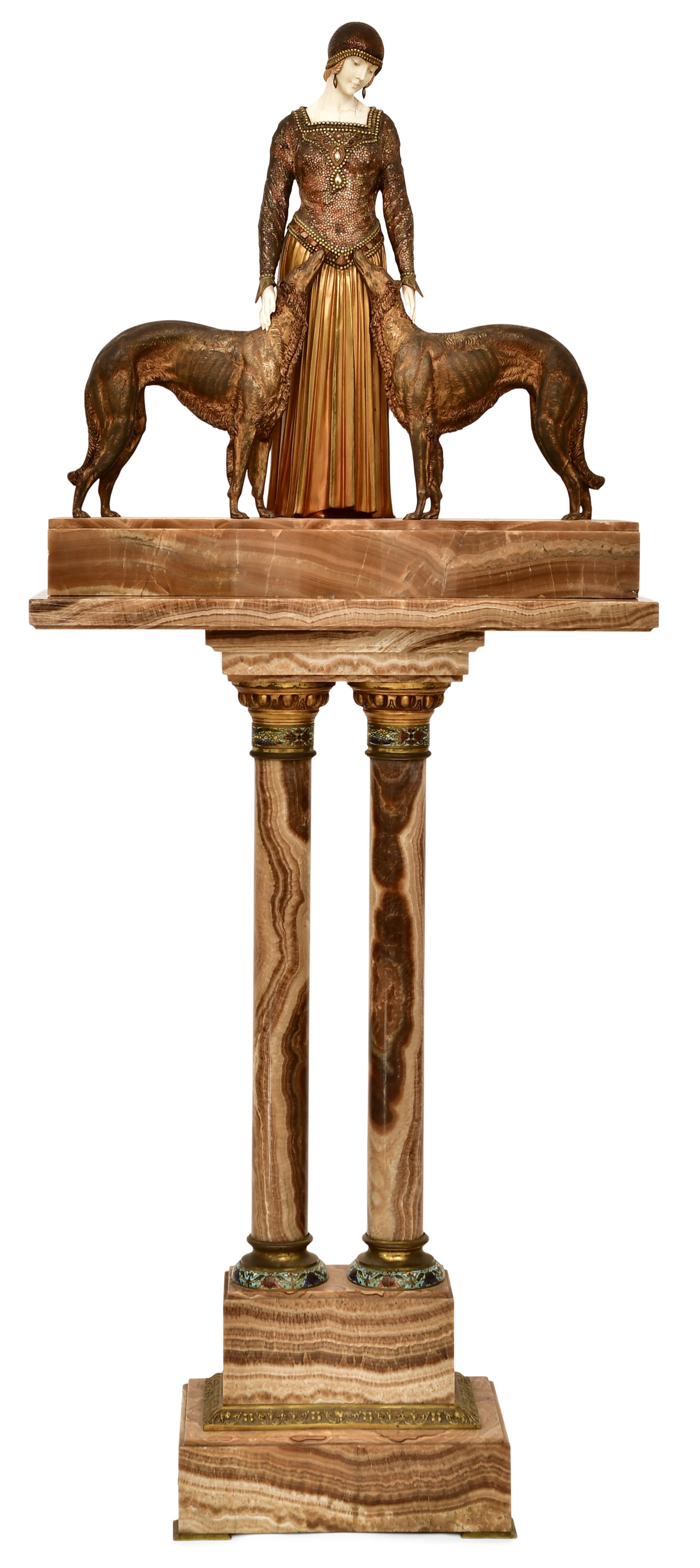 Dimitri Chiparus (romanian/french, 1886-1947), "friends Forever ...