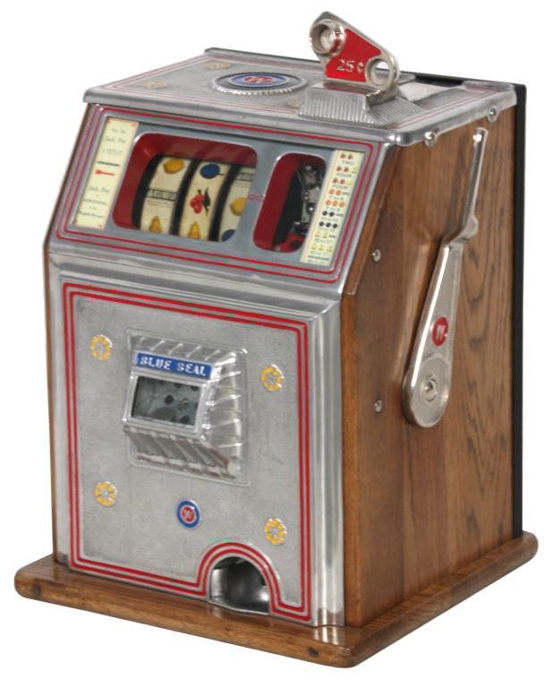 Watling 25 Cent Blue Seal Slot Machine