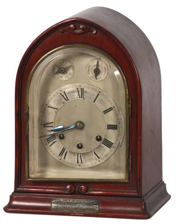 Gustav Becker Beehive Mantle Clock - Apr 27, 2013 | Fontaine's Auction ...