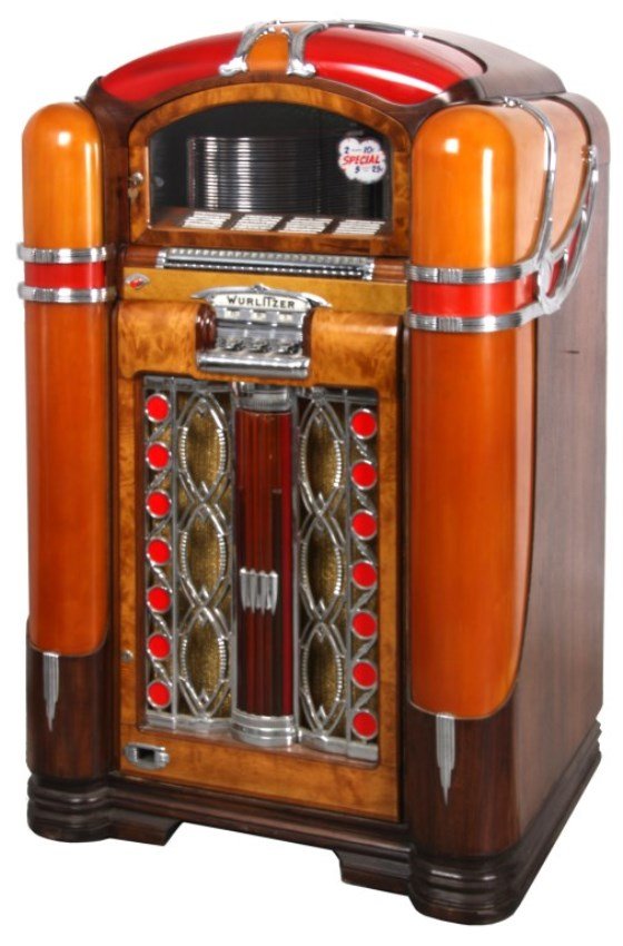 Wurlitzer Model 800 Jukebox – 1940