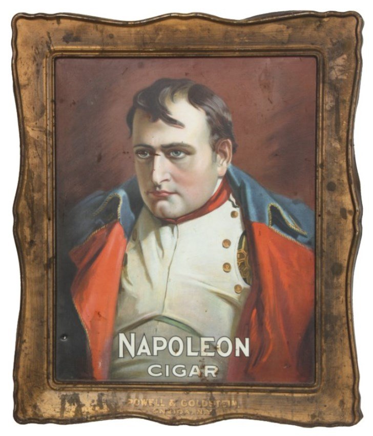 Napoleon Cigar Tin Sign