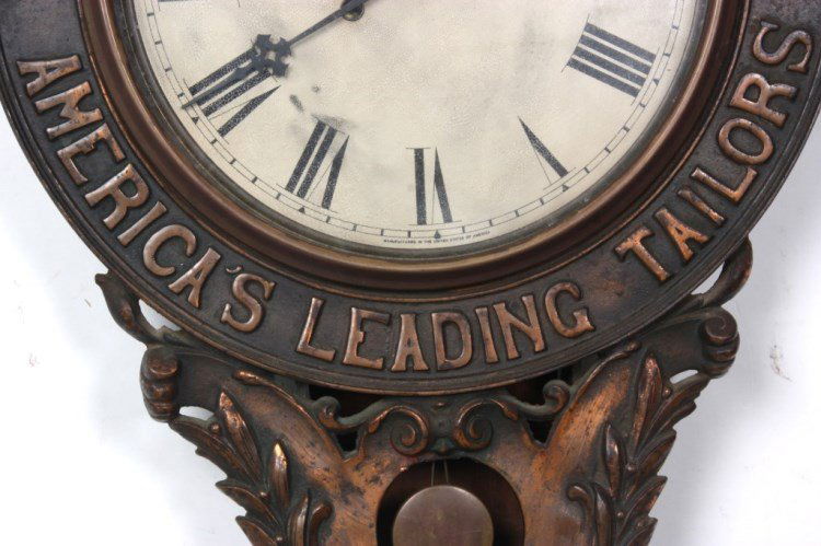 Strauss Bros. Advertising Wall Clock