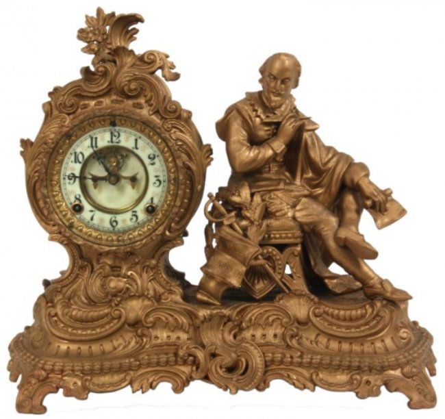 Ansonia Imperial figural Mantle Clock Price Guide