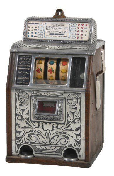 Callie Bros. Superior Jackpot 25 Cent Slot Machine