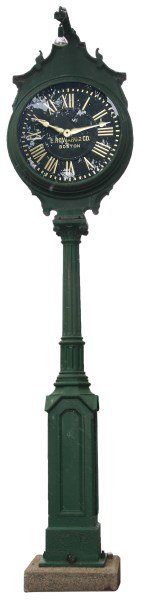 E. Howard & Co. Street Post Clock