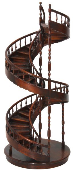Fancy Spiral Staircase Collectors Stand