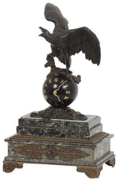 Ball Black & Co. Bronze & Marble Figural Clock Price Guide