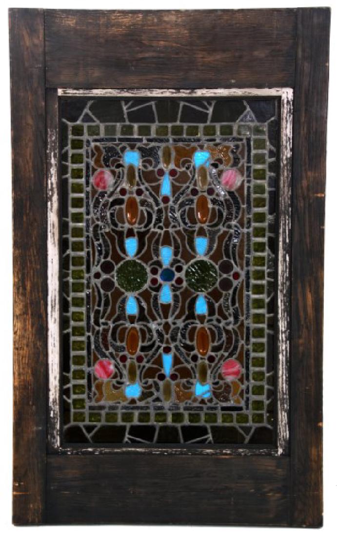 Beautiful Gothic Leaded Glass Transom Window - Mar 25, 2017 | Fontaine ...