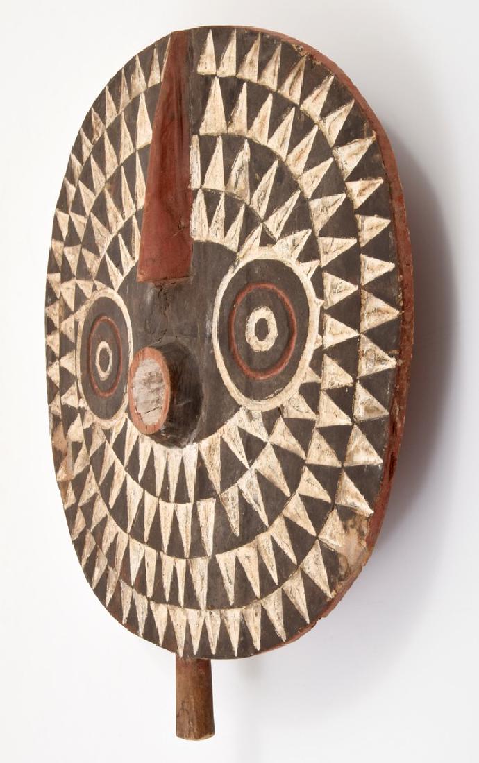 Large African Sun Mask, Eket Tribe, Nigeria